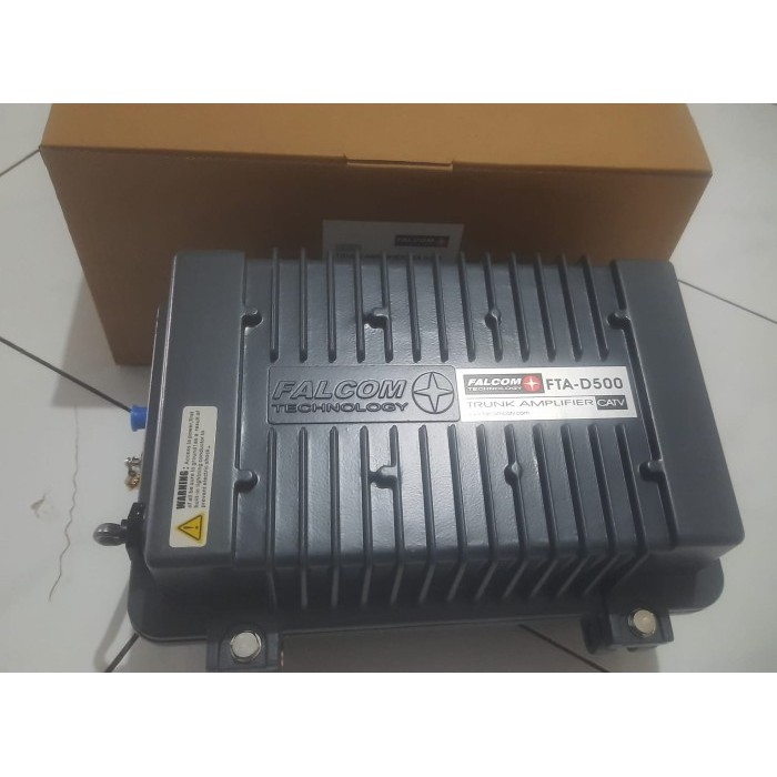 Jual CATV Amplifier / Booster Amplifier D500 Outdoor Rf Falcom ( 60 Vac ) | Shopee Indonesia