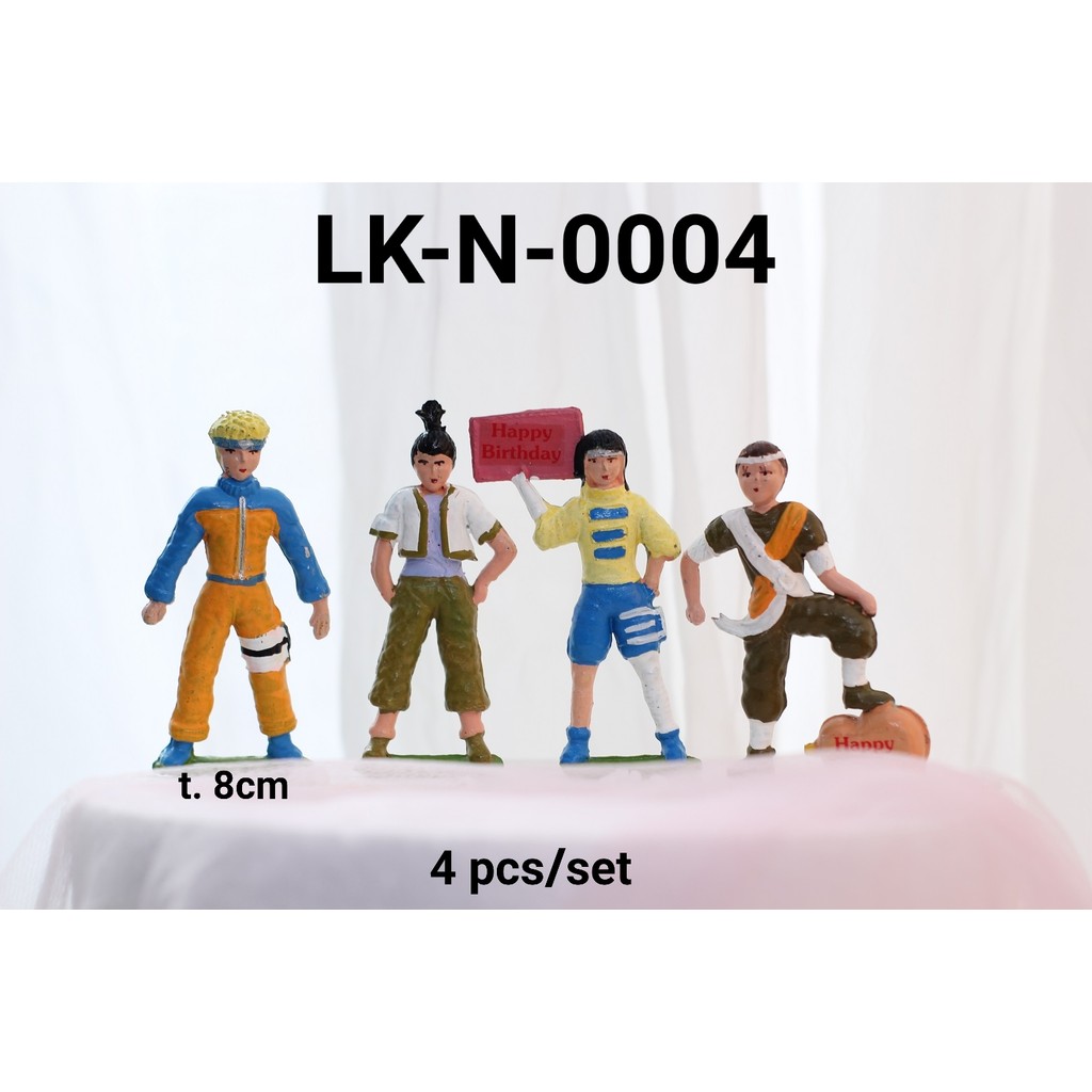 Jual LK-N-0004 Topper mainan KARAKTER lokal Naruto (MAINAN LOKAL ...