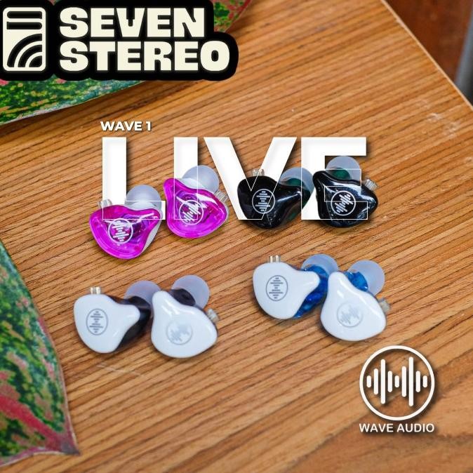 Jual NEW WAVE Audio 1 LIVE / WAVE1LIVE IEM In Ear Monitor | Shopee ...