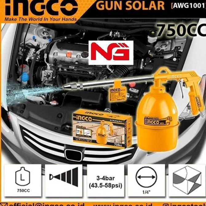 Jual INGCO SPET SOLAR GUN SOLAR AIR WASHING GUN ENGINE CLEANER AWG1001 ...