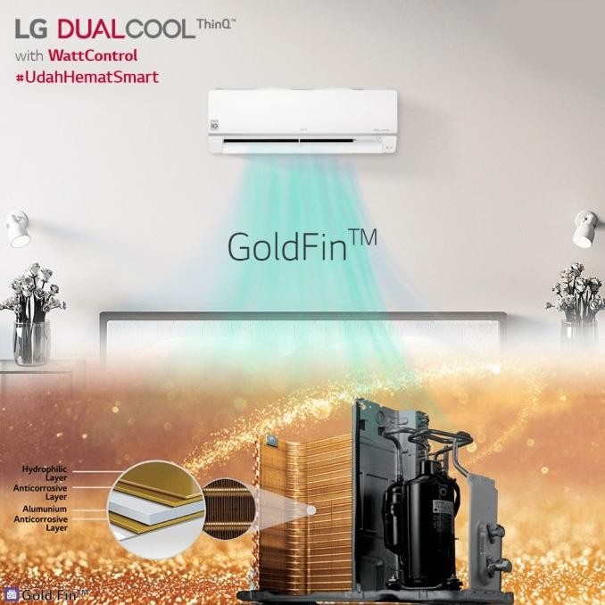 Jual Grosir Lg Ac Dual Cool Inverter Wall Mounted Split 1/2 Pk | Shopee ...