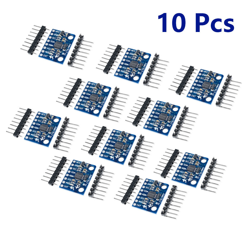Jual TAM 1-10Pcs GY-521 MPU-6050 MPU6050 3 Axis Analog Gyro Sensors+3 ...