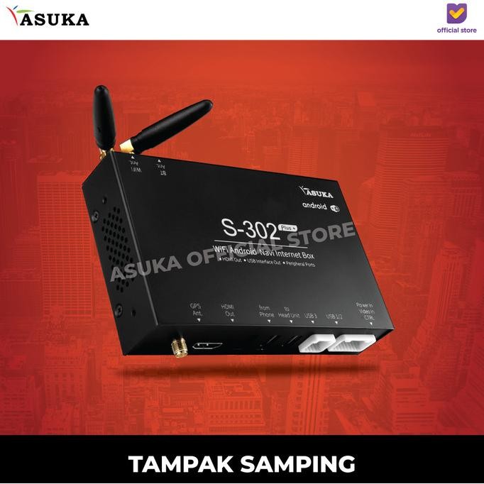Jual Spesial Asuka S 302 Plus Smart Android Interface Box 4/64Gb ...