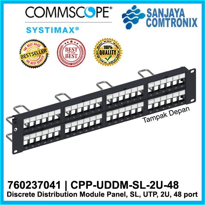 Jual BEBAS ONGKIR - AMP COMMSCOPE 760237041 Discrete Blank Patch Panel ...