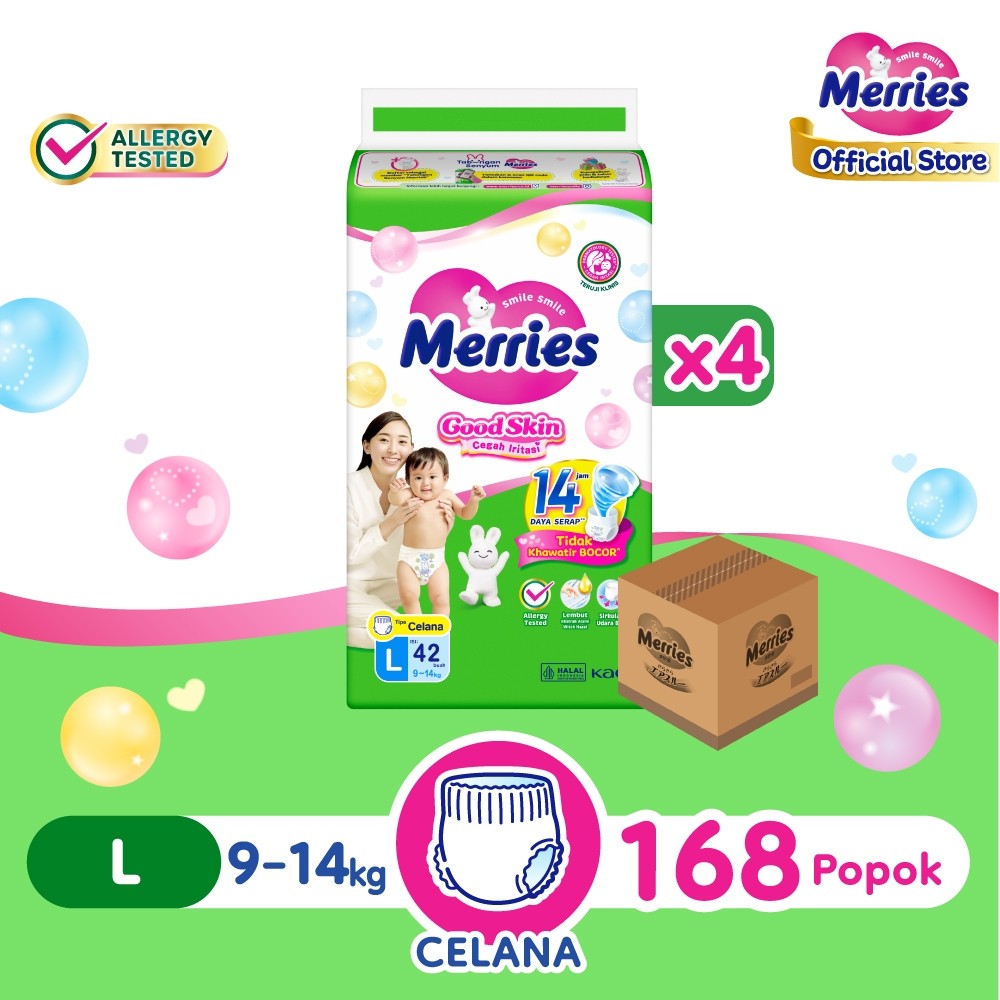 Jual Merries Pants Good Skin L 42 Carton | Shopee Indonesia