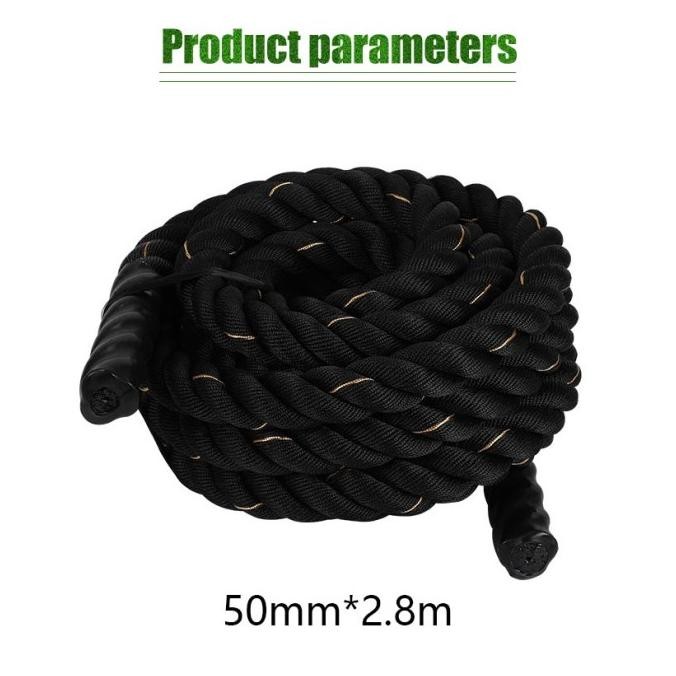 Jual Weighted Skipping Rope 2 kg -2.8 meter Battle Jump Rope Gym ...