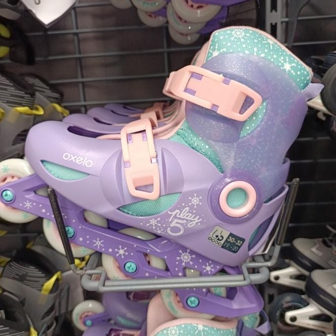 Jual PLAY 5 KIDS SKATES SEPATU RODA INLINE SKATE ANAK OXELO INLINE ...