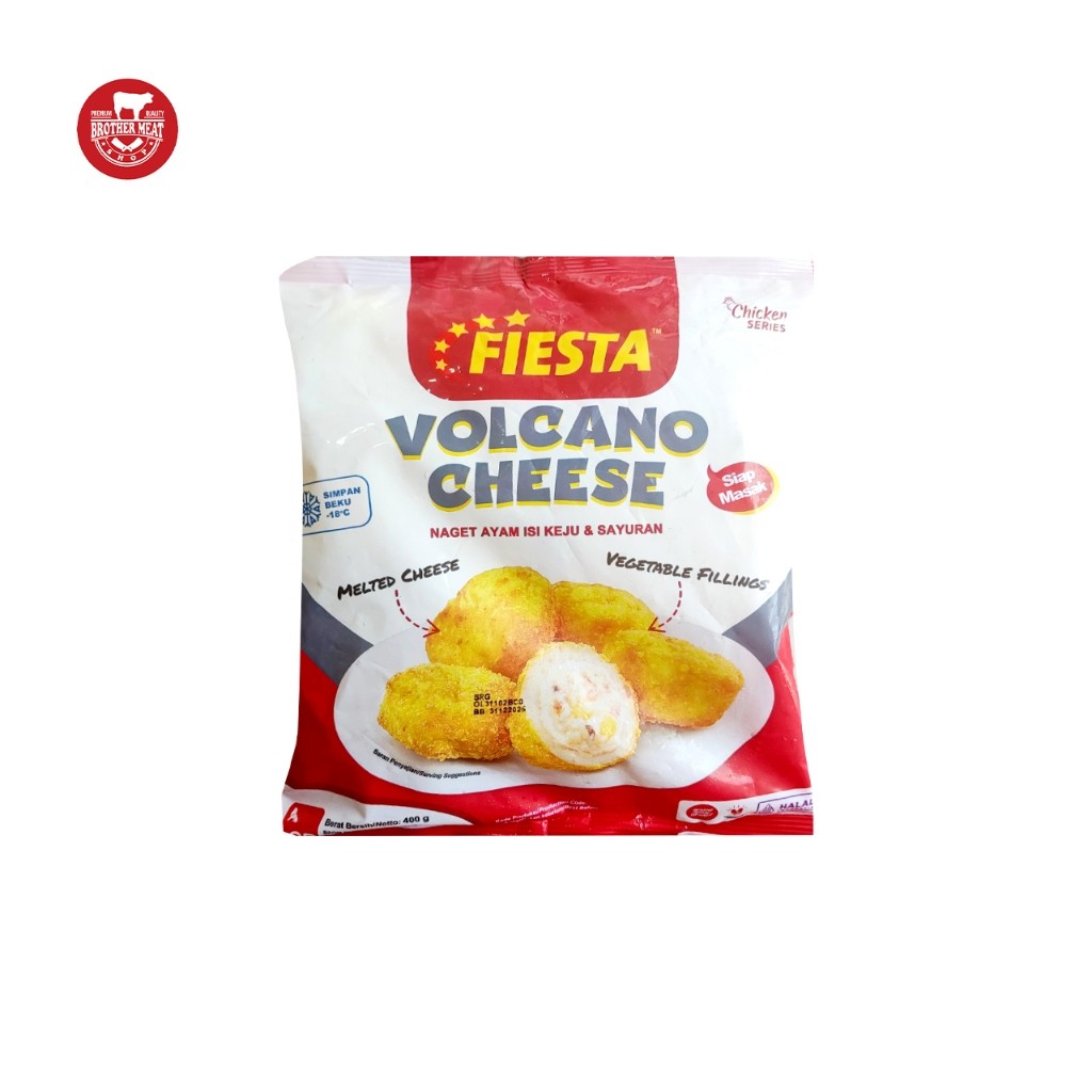 Jual Fiesta Volcano Cheese 400gr - Brothermeatshop | Shopee Indonesia
