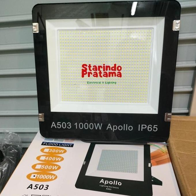 Jual LAMPU SOROT LED 1000W / KAP LAMPU TEMBAK FLOOD LIGHT 1000 WATT ...