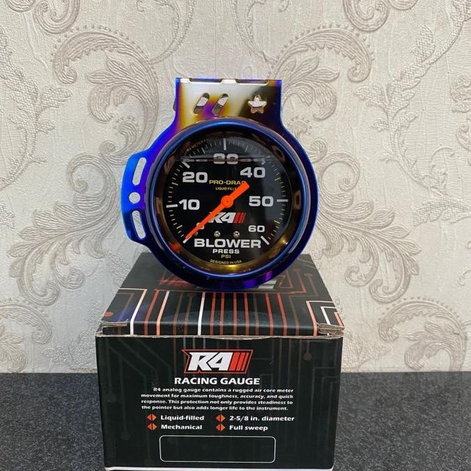 Jual BEBAS ONGKIR - Boost meter gauge boostmeter boostgauge r4 60psi ...