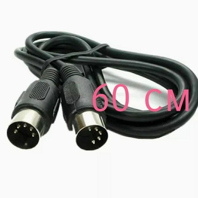 Jual Kabel Midi 5 Pin Male - Male Instrument 60 Cm New Stok | Shopee ...