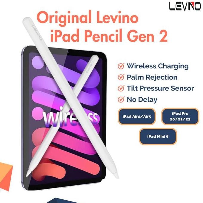 Jual Levino Stylus Pen Gen 2 Ap Pencil For Ipad Pro Pencil Palm ...