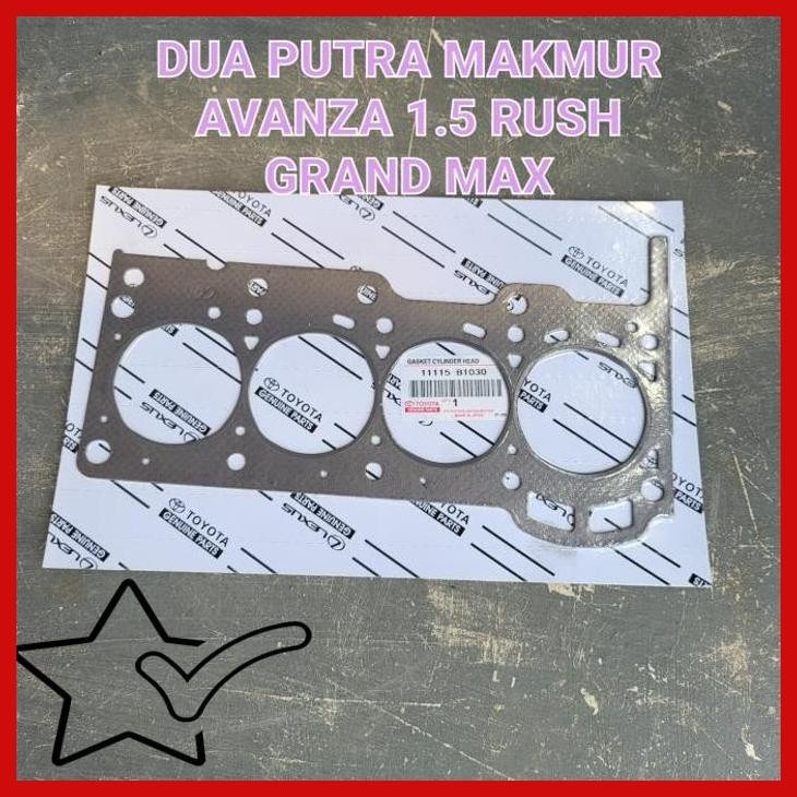 Jual [DPM] PACKING PAKING CYLINDER HEAD AVANZA 1.5 RUSH GRAND MAX 11115 ...