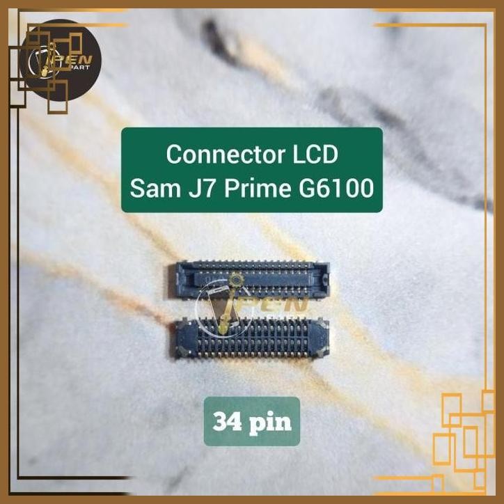 Jual [IXP] KONEKTOR LCD J7 PRIME G6100 SAMSUNG ORIGINAL SOCKET ...