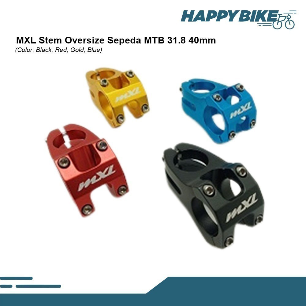 Jual MXL Stem Stang Sepeda Alloy 31,8 40mm Oversize OS MTB Roadbike ...
