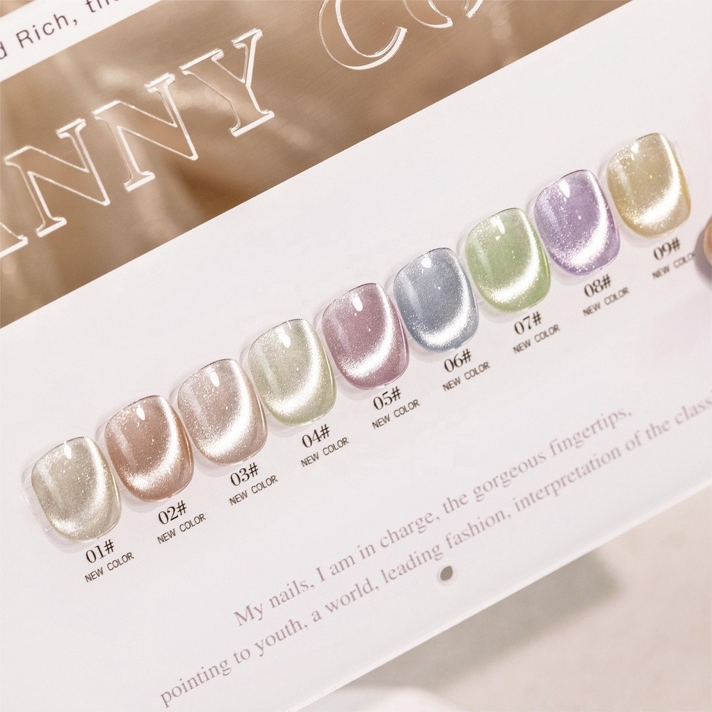 Jual DANNY COLL Sugar Cat Eye Nail Gel Colour N11 / Kutek Kuku Sugar ...
