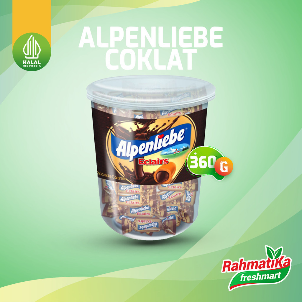 Jual Alpenliebe Rasa Cokelat / Permen Coklat 360 gr (Toples) | Shopee ...