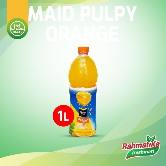 Jual Minute Maid Pulpy Orange 1 Liter | Shopee Indonesia