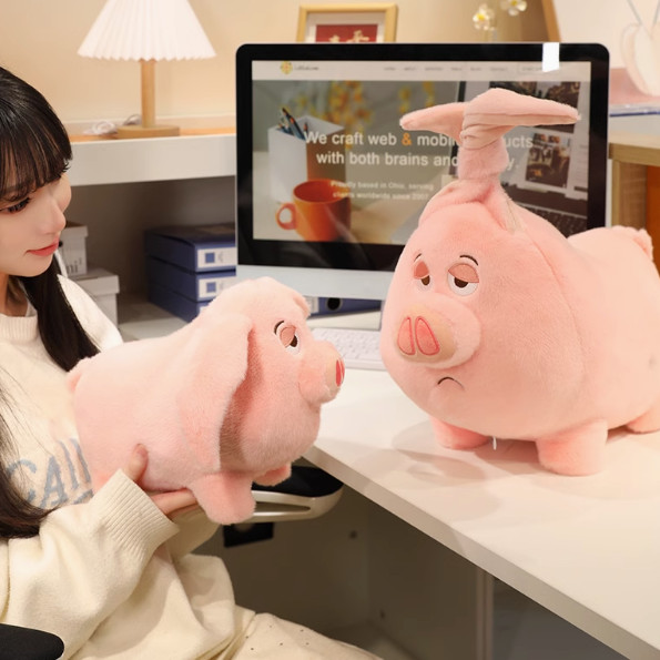 Jual Boneka Mewah Babi Asli Nezha Mount Kweichow Moutai Lucu | Shopee ...