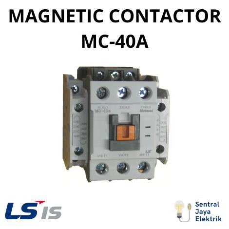 Jual MAGNETIC CONTACTOR MC-40A LS/LG | Shopee Indonesia