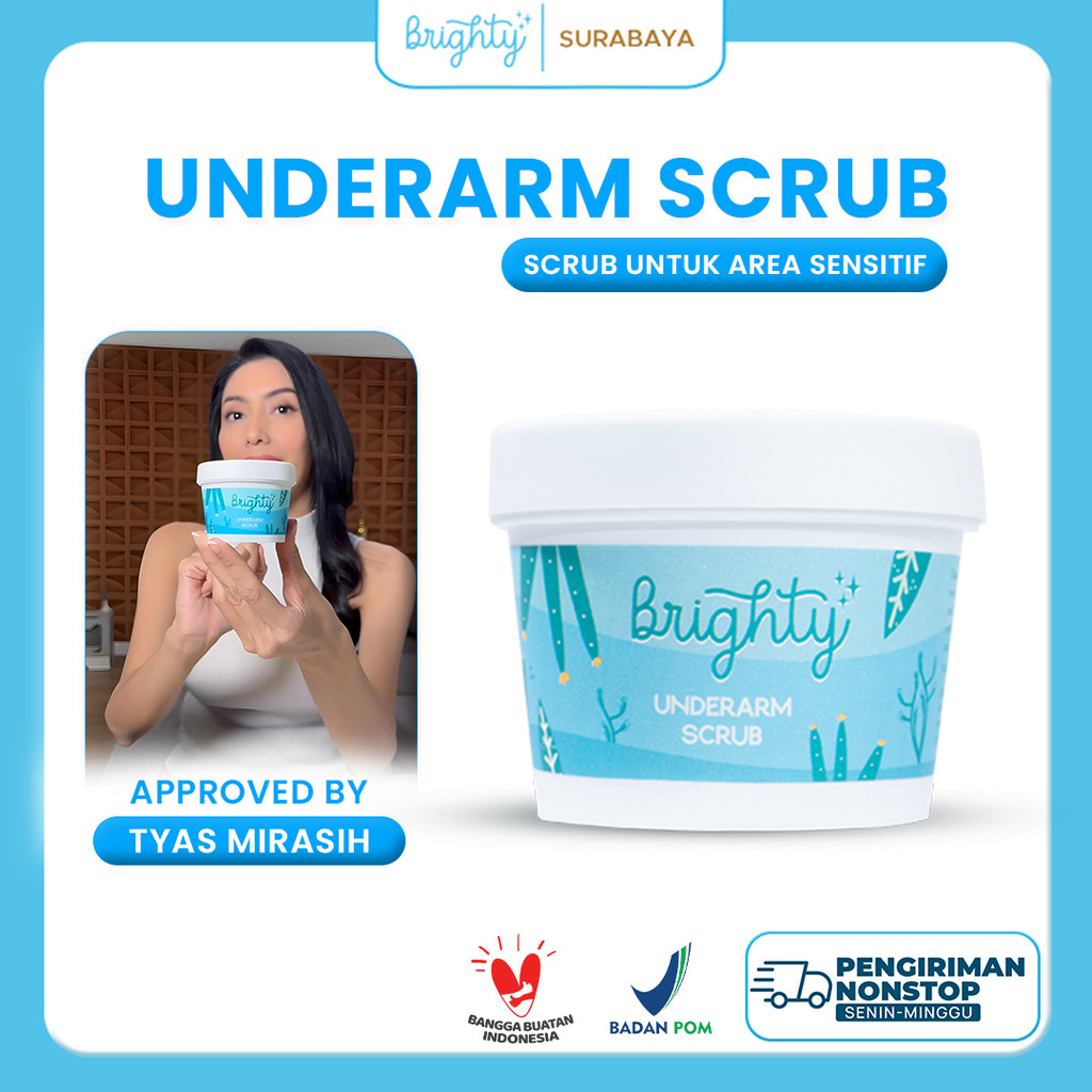 Jual Brighty Underarm Scrub - Pencerah & Pemutih Ketiak Dan ...