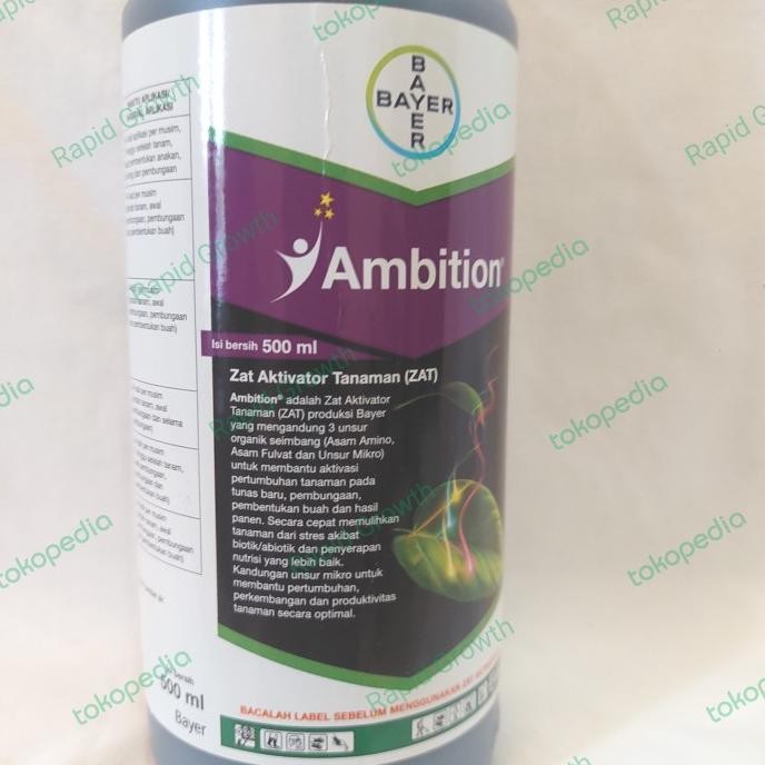 Jual Pupuk Asam Amino " AMBITION Bayer " 500ml, Zat Aktivator Tanaman [terbaik] | Shopee Indonesia