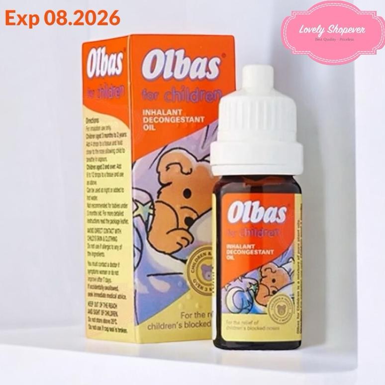 Jual Olbas Oil For Baby and Children Inhalant Decongestant Oil 12 ML 12ml | Shopee Indonesia