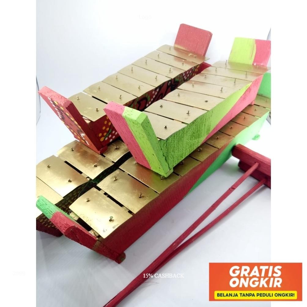 Jual Diskon Gamelan Motif Anak / Alat Musik Gamelan Tradisional ...