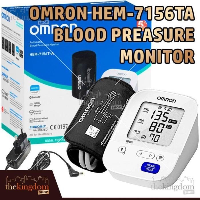 Jual Omron Hem-7156T-A Tensimeter Digital 7156 Ta Tensi 7156Ta T-A Alat ...