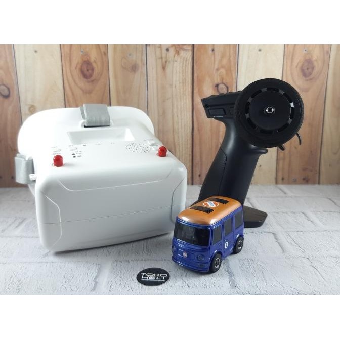 Jual Sniclo SNT TI 1:100 12007 Q38 Micro Bus FPV RC Car RTR w/Goggles ...