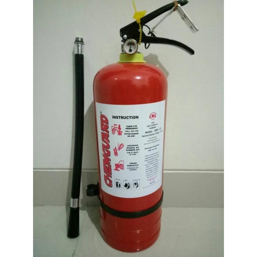 Jual Apar Alat Pemadam Api Ringan 3Kg Abc Dry Powder Fire Extinguisher New Stok | Shopee Indonesia