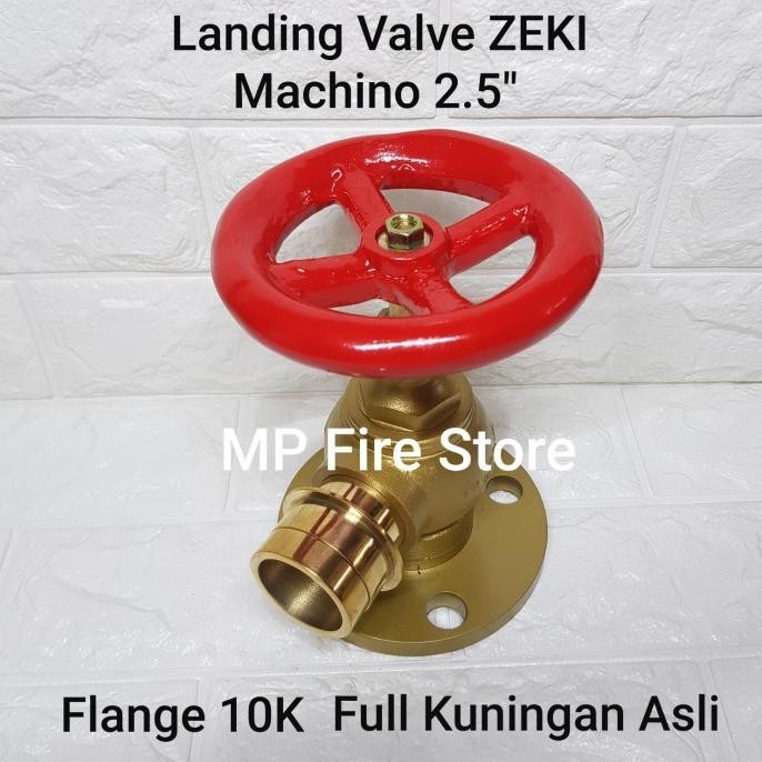 Jual Fire Landing Hydrant Valve Zeki 1.5 In Machino Flange 10K Pemadam ...