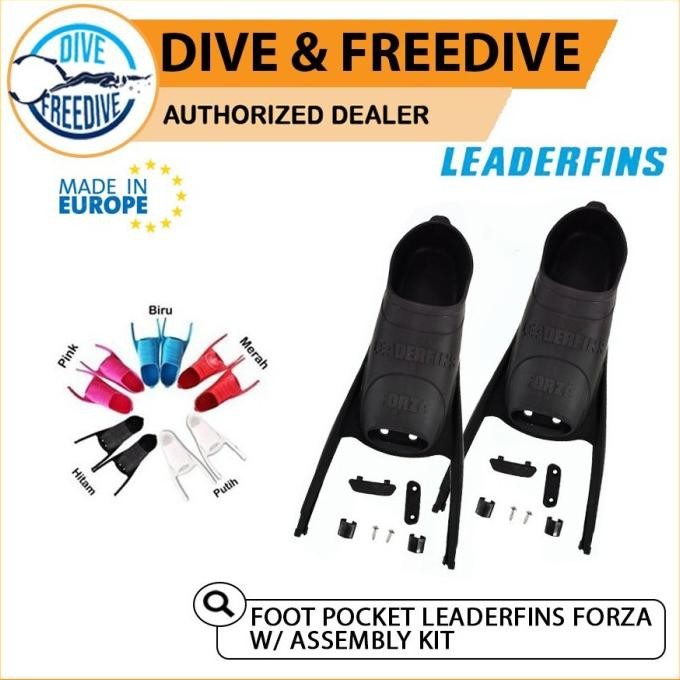 Jual Foot Pocket Leaderfins Forza with Assembly Long Fin Fins ...