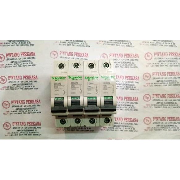 Jual MCB 50A dan 63A tipe C60N 1P atau 1 phase merk Schneider | Shopee Indonesia