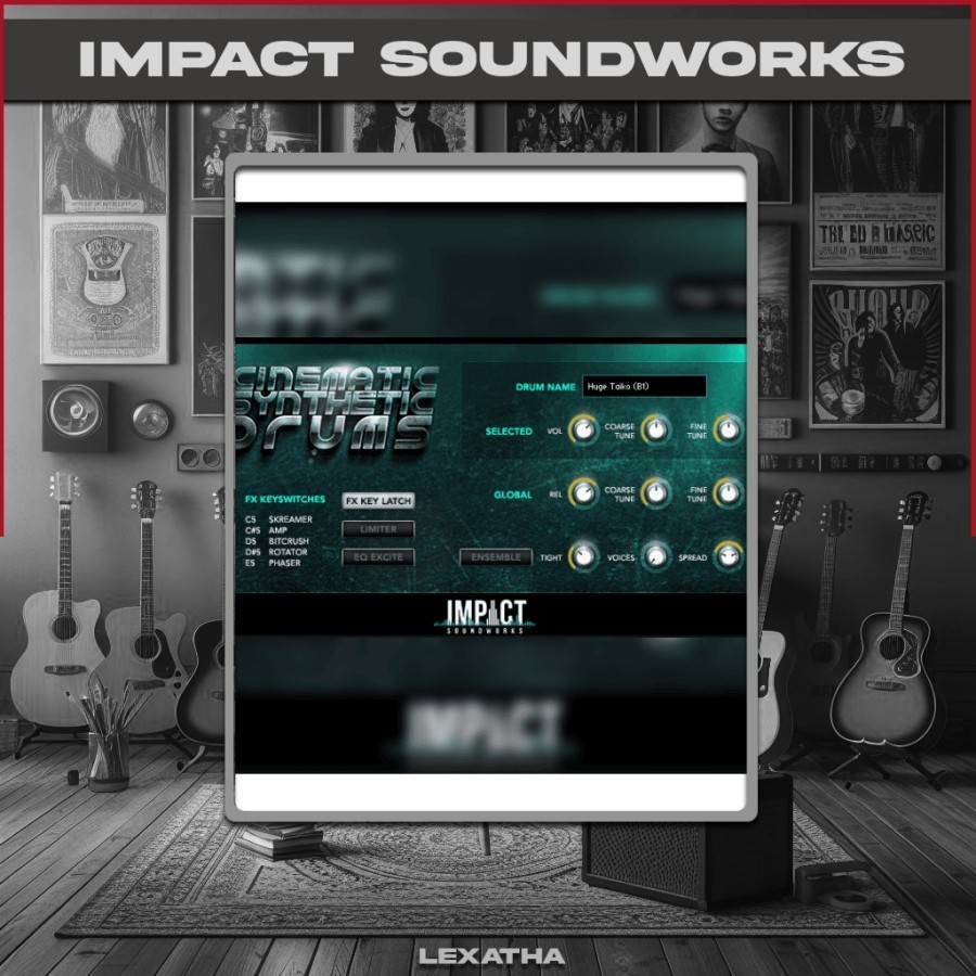 Jual Cinematic Synthetic Drums Impact Soundworks Library | Shopee Indonesia