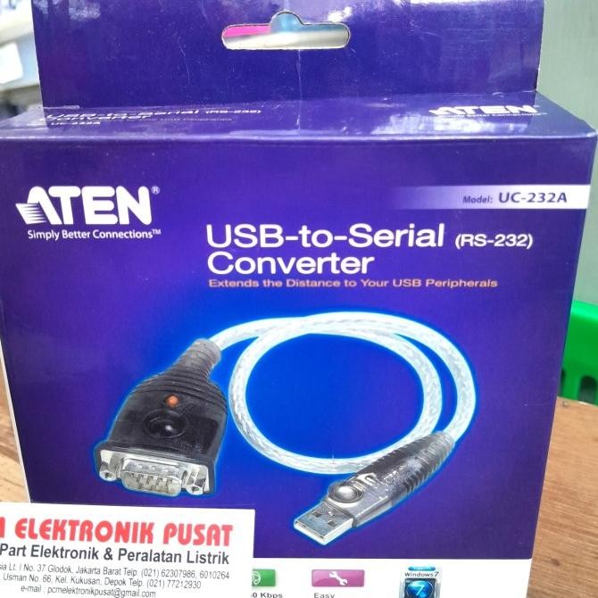 Jual Aten Usb To Serial Rs232 Co | Shopee Indonesia