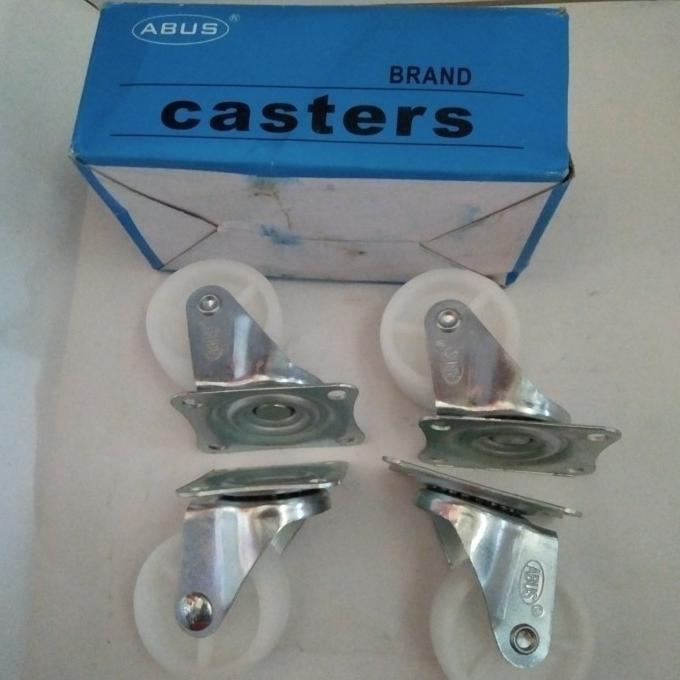 Jual promo roda caster 2 inch ( 1 set ) | Shopee Indonesia