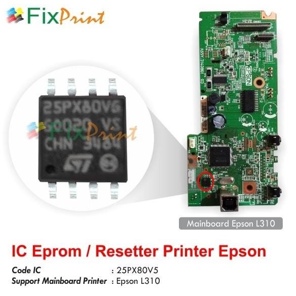 Jual IC Eprom Epson L310, IC Eeprom Reset Epson L310, Resetter Epson ...