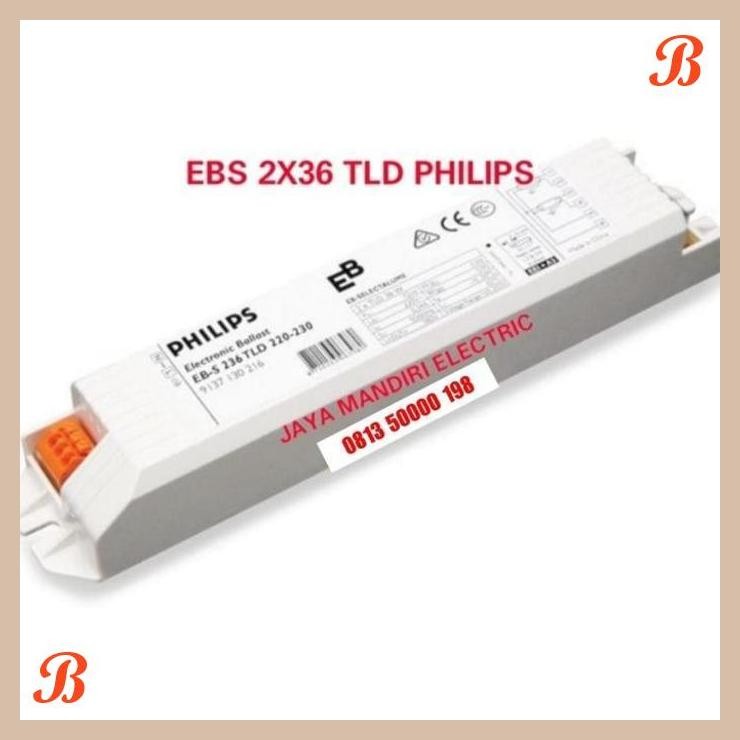 Jual [JME] BALLAST ELECTRONIC EB-S 236 / EBS 2X36 PHILIPS | Shopee ...