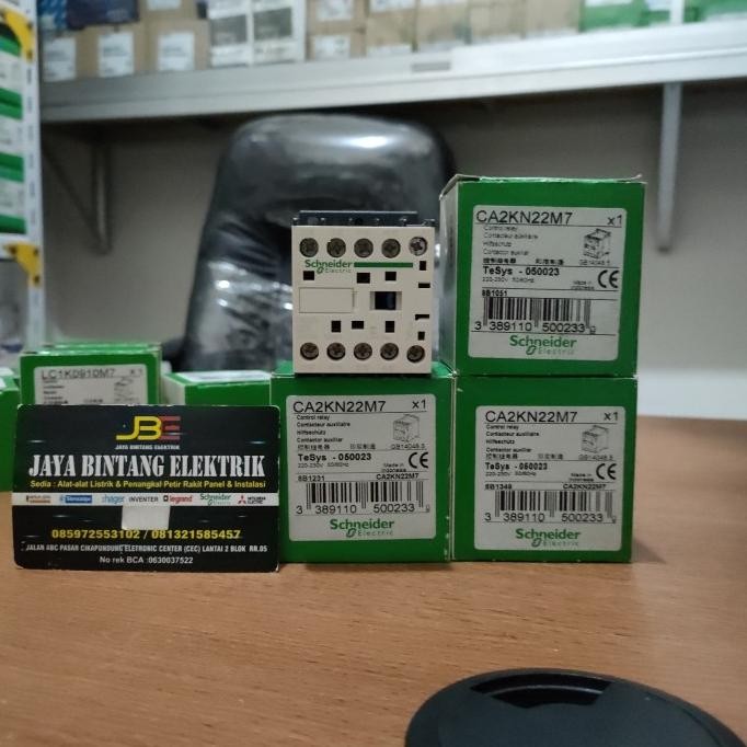Jual Ca2Kn22M7 Control Relay 2No 2Nc 220V Schneider Original New Stok ...
