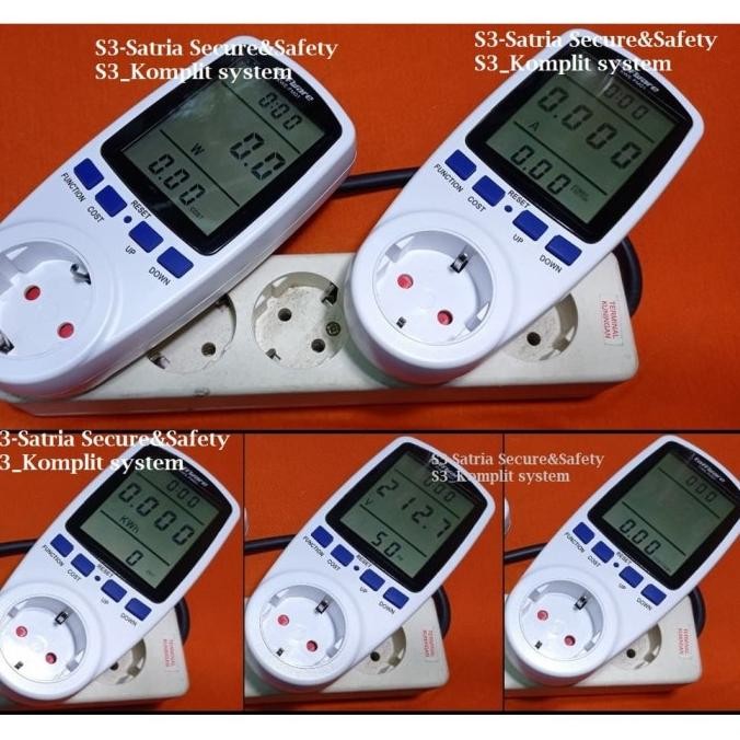 Jual Power Digital Watt kwh meter Voltmeter wattmeter Amperemeter ...