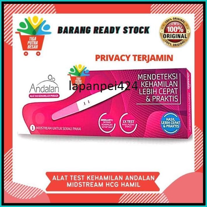 Jual TEST PACK ANDALAN MIDSTREAM / ALAT UJI KEHAMILAN PRIBADI / CEPAT ...