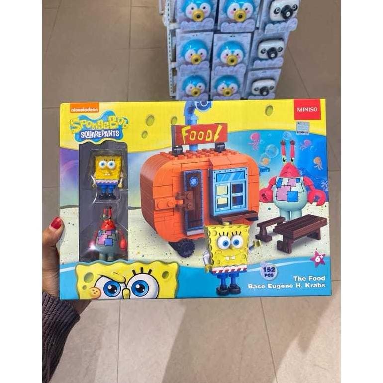 Jual LEGO MINISO X SPONGEBOB | Shopee Indonesia