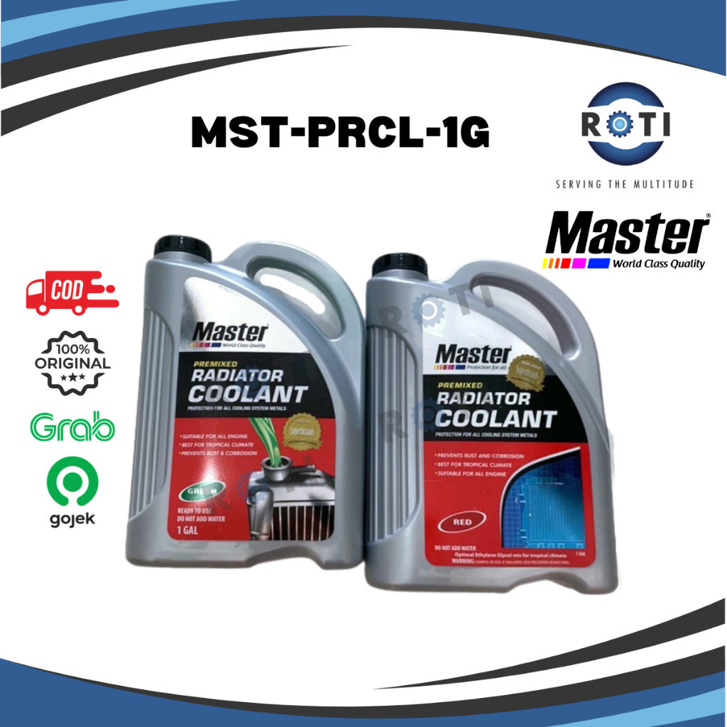 Jual AIR RADIATOR COOLANT MASTER PREMIXED GALON QUARTZ POUCH REFILL ...