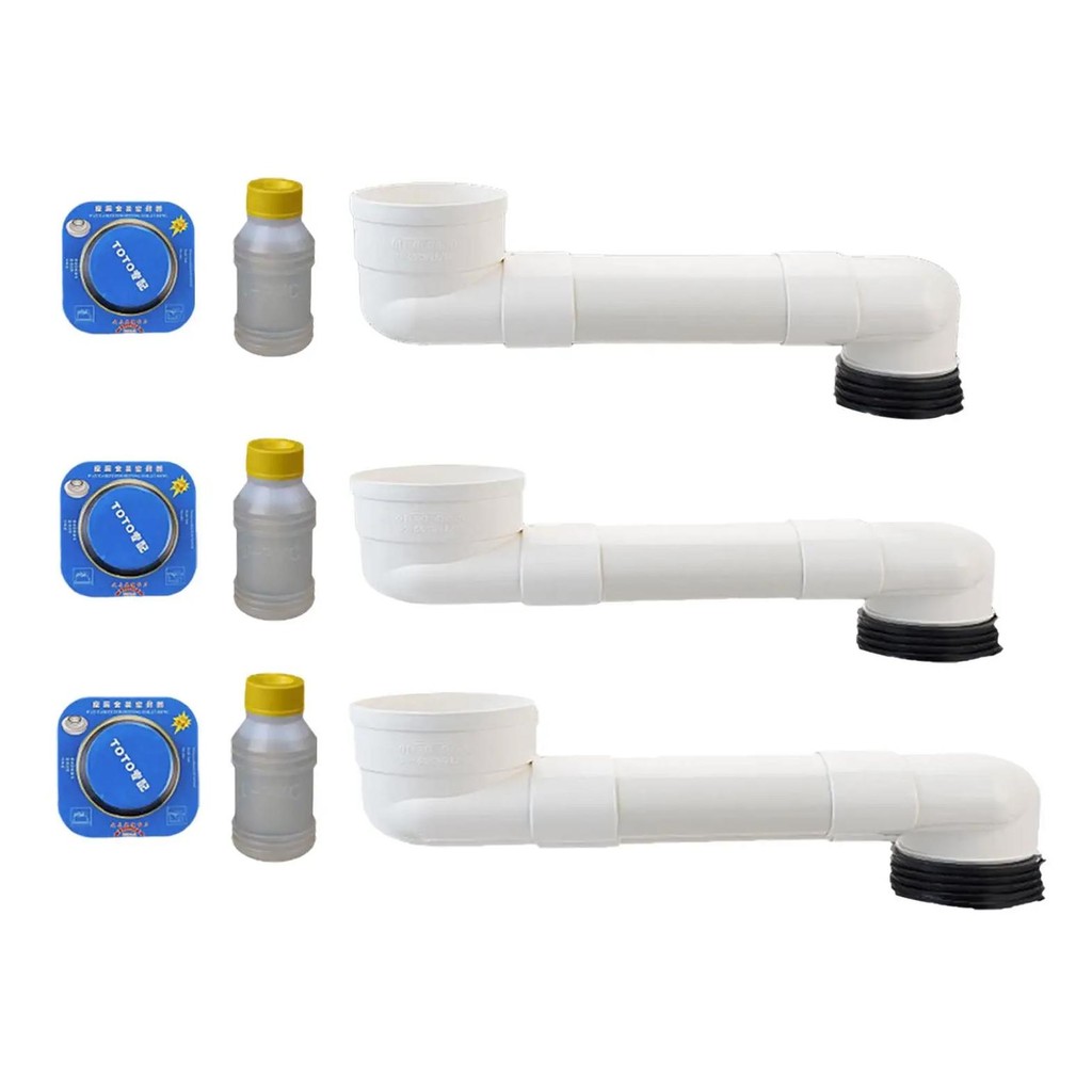 Jual Offset Toilet Flange Repair Adapter Flexible For Plumbing Drainage ...