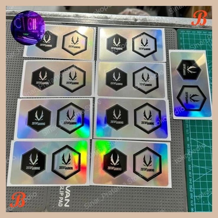 Jual [SRP] Sticker Stiker Emblem Zotac Gaming RTX 3060 3070 3080 3090 ...