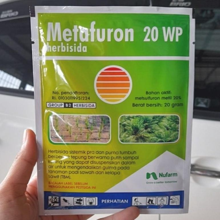 Jual Murah Meriah Herbisida Metafuron 20Gram Nufarm Pembasmi Rumput Dan ...