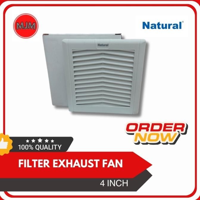 Jual Filter Exhaust Fan Panel Listrik 4 inch (12cm) by Inspire id ...