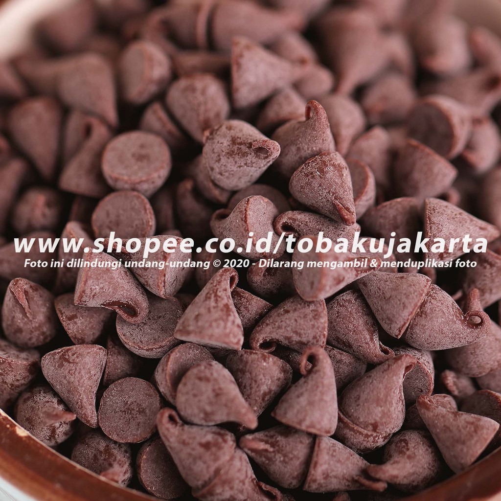 Jual Van Houten - Chocochips Couverture 37,8% 500gr Choco Chips ...
