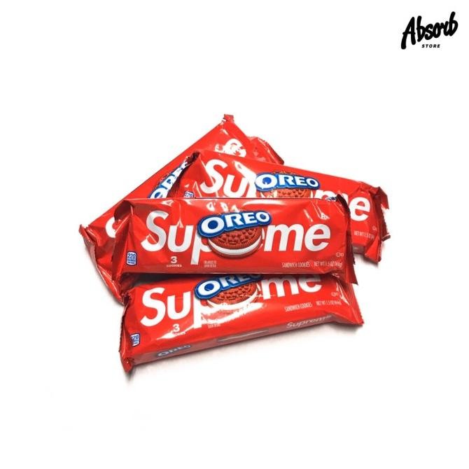 Jual Sale Supreme X Oreo Cookies 1 Pack (3 Cookies Each) | Shopee Indonesia